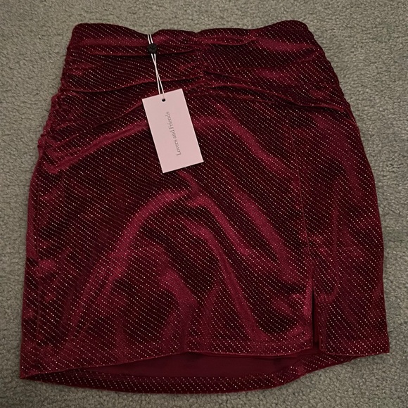 REVOLVE | Skirts | Revolve Pink Rhinestone Skirt | Poshmark